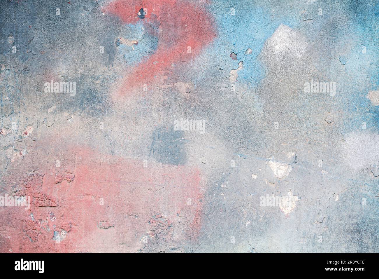 Old scraped wall with stains of paint, grunge background Stock Photo ...