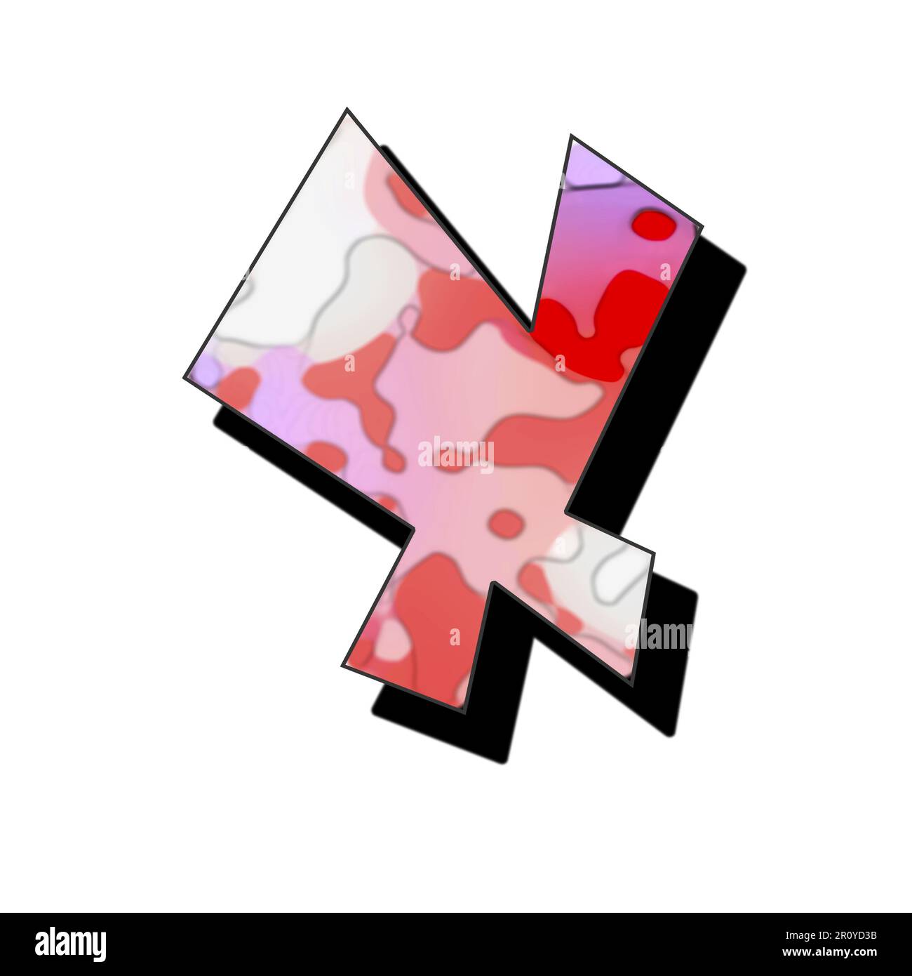 majuscule X graffiti Stock Photo - Alamy