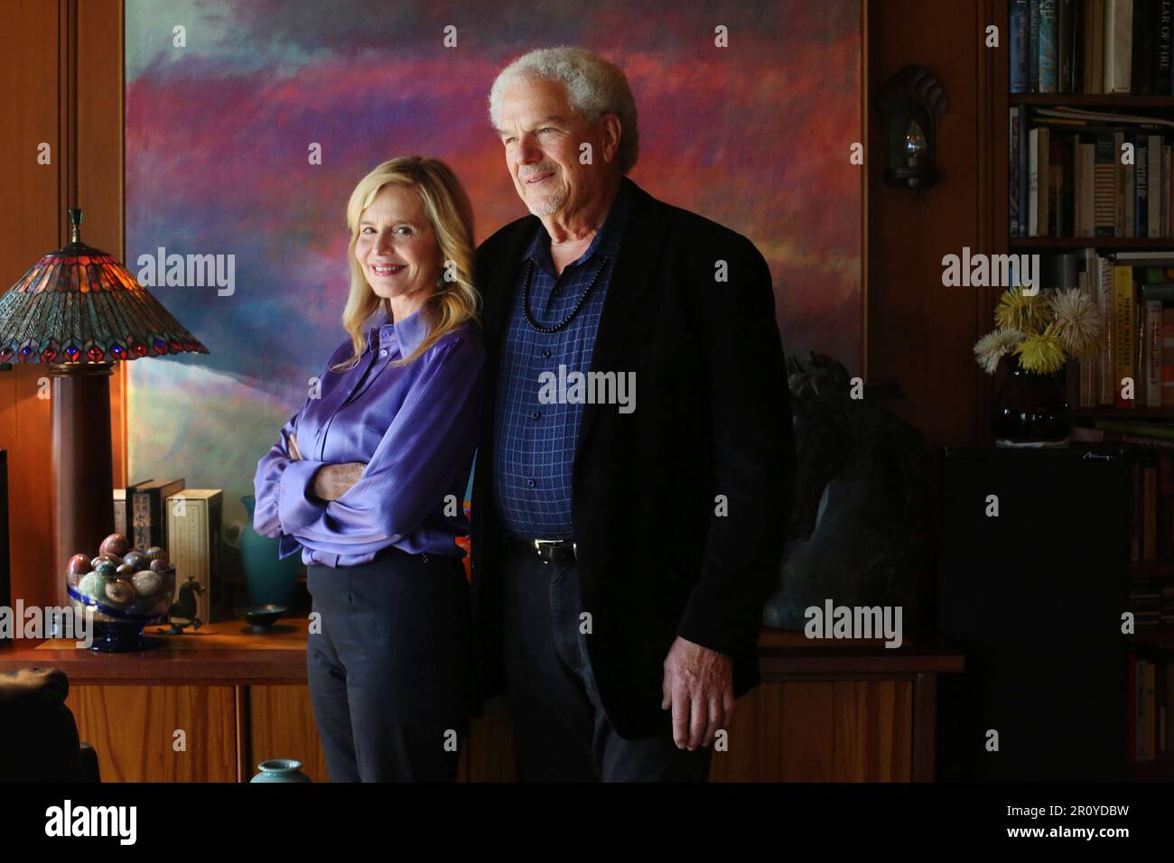 Dr. Philip Wolfson (right), principle investigator, and Julane Andries ...