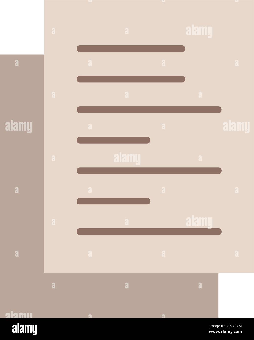 Documents icon vector image. Suitable for mobile apps, web apps and print media Stock Vector ...