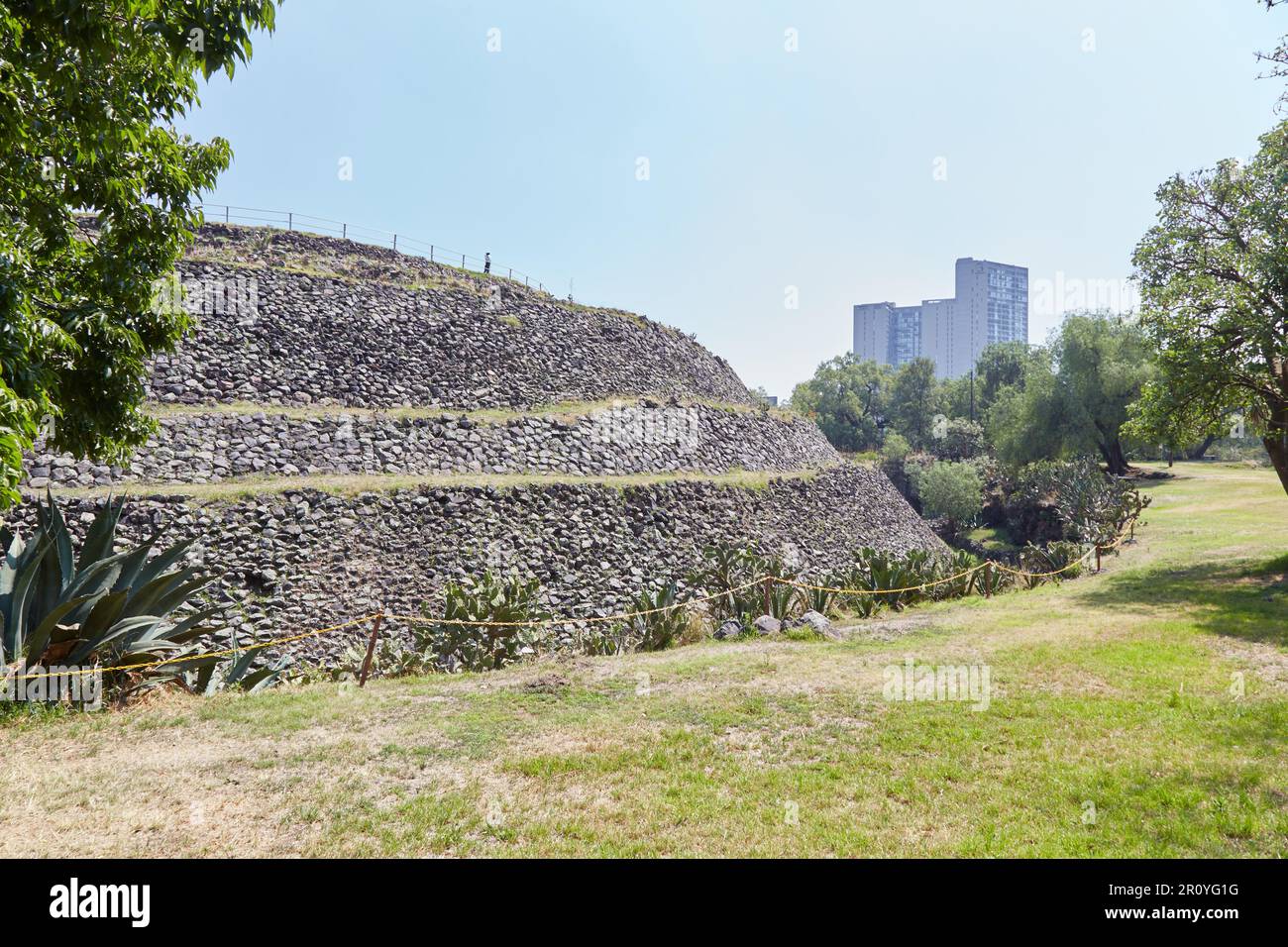 The Circular Pyramid of Cuicuilco to the South of Mexico City Predates ...