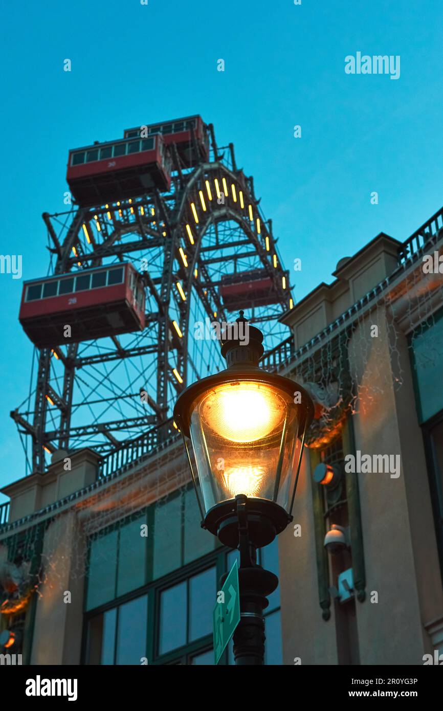 Vienna city Prater Belverde Stock Photo - Alamy