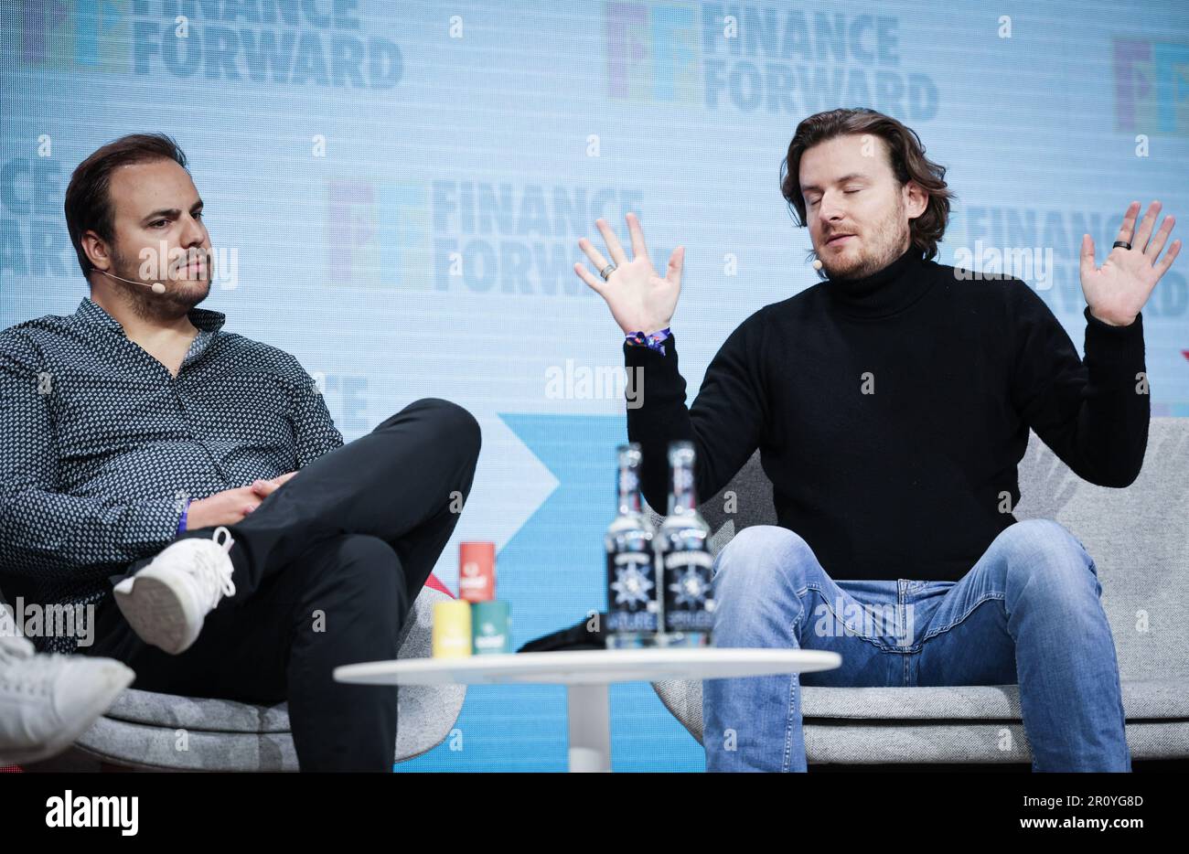 Hamburg, Germany. 10th May, 2023. Eric Demuth (r) and Paul Klanschek ...