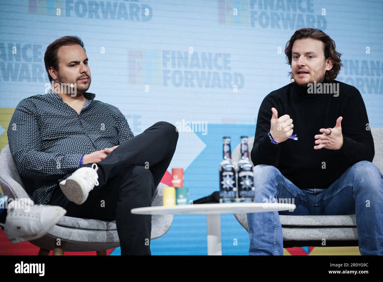 Hamburg, Germany. 10th May, 2023. Eric Demuth (r) and Paul Klanschek ...