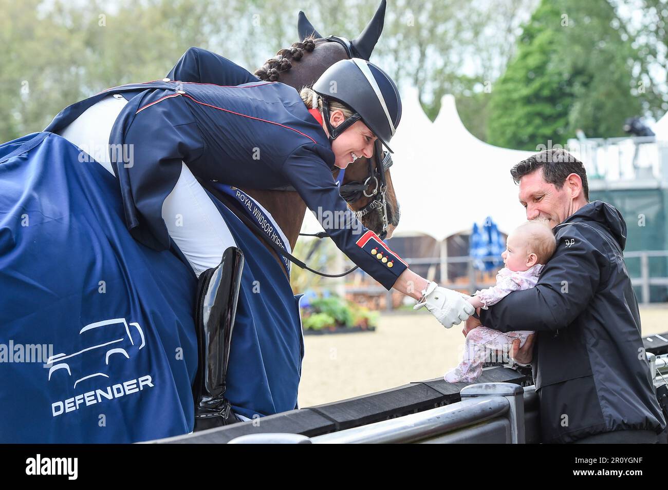 Windsor, UK. 10th May, 2023. Charlotte Dujardin riding Imhotep winner ...