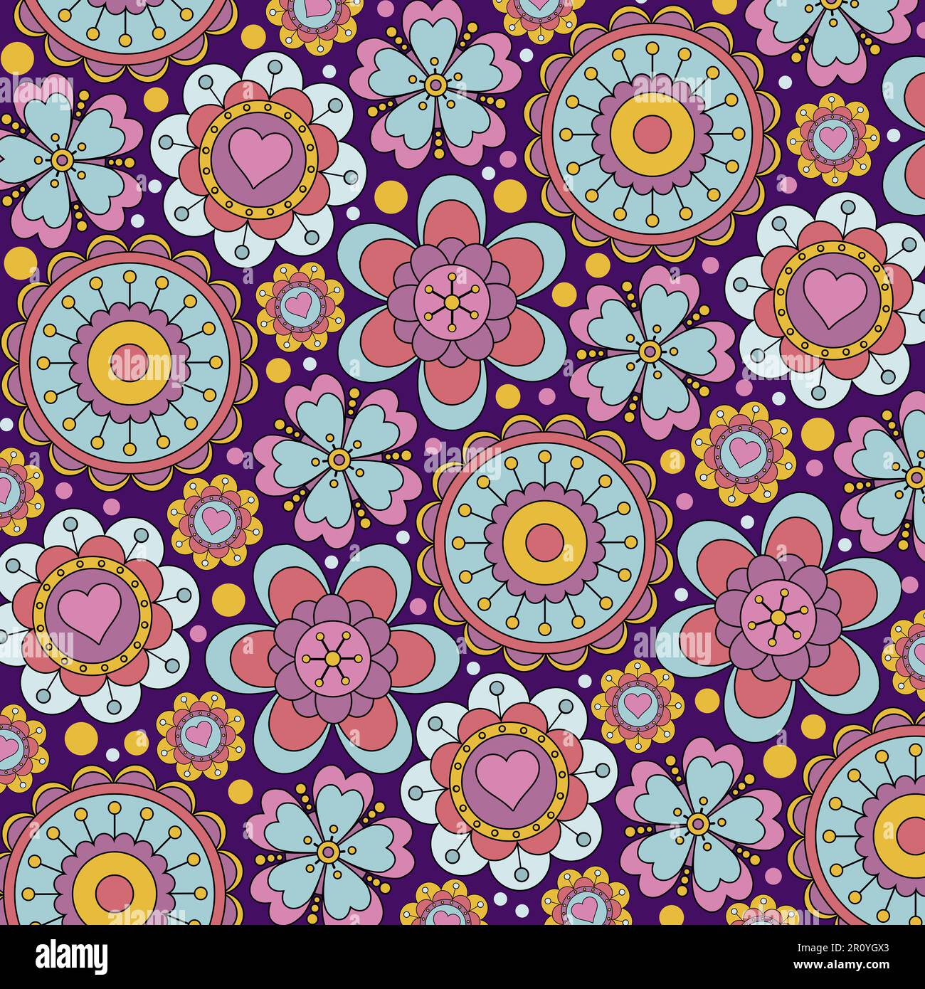 Flower power 1960s hi-res stock photography and images - Alamy