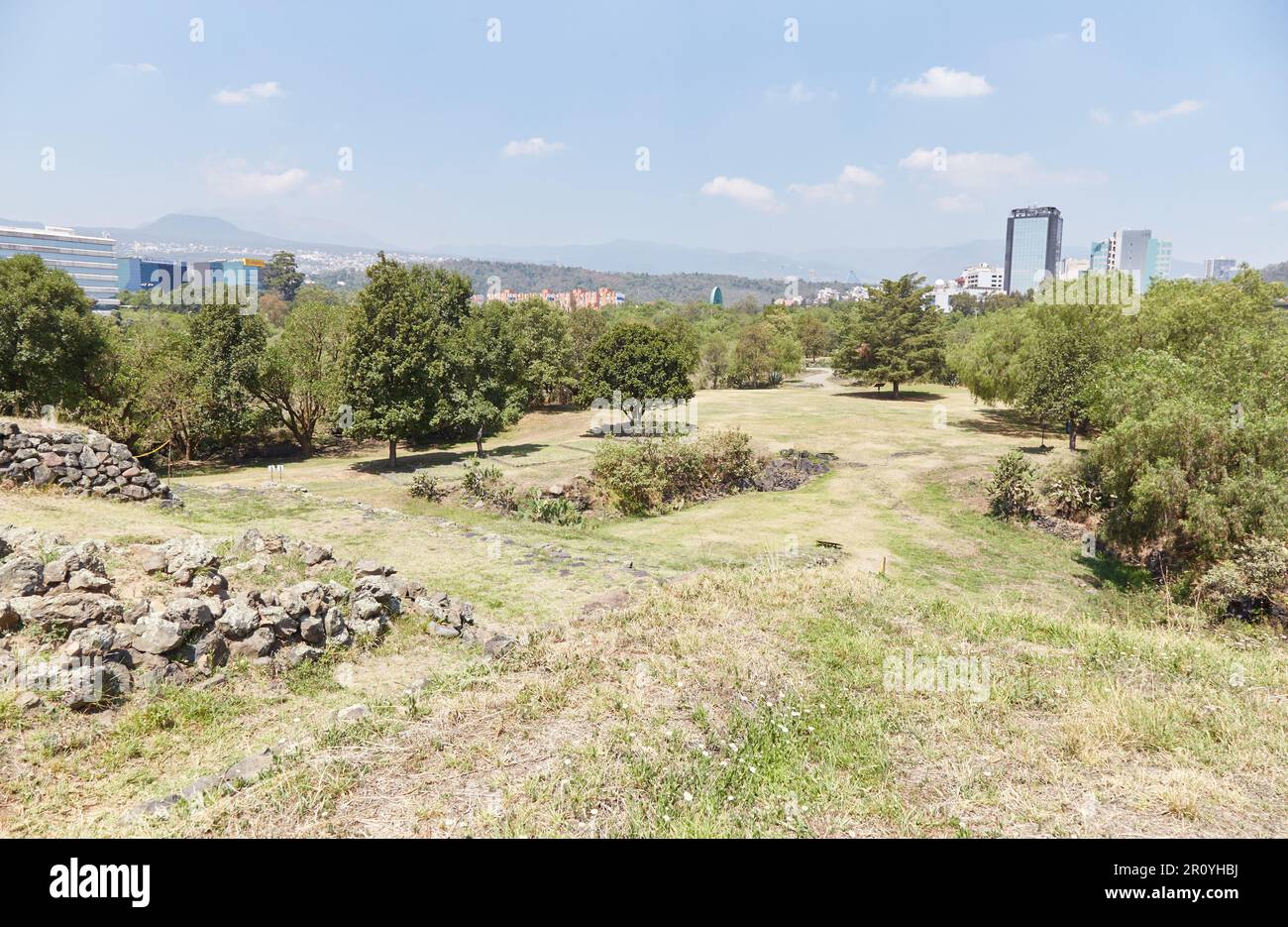 The Circular Pyramid of Cuicuilco to the South of Mexico City Predates ...