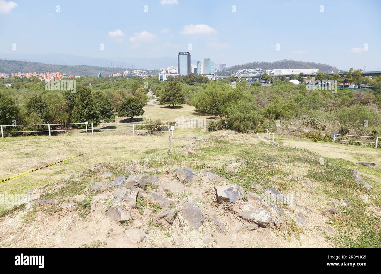 The Circular Pyramid of Cuicuilco to the South of Mexico City Predates ...