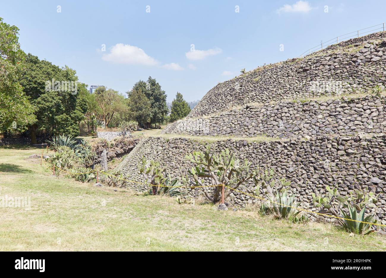 The Circular Pyramid of Cuicuilco to the South of Mexico City Predates ...