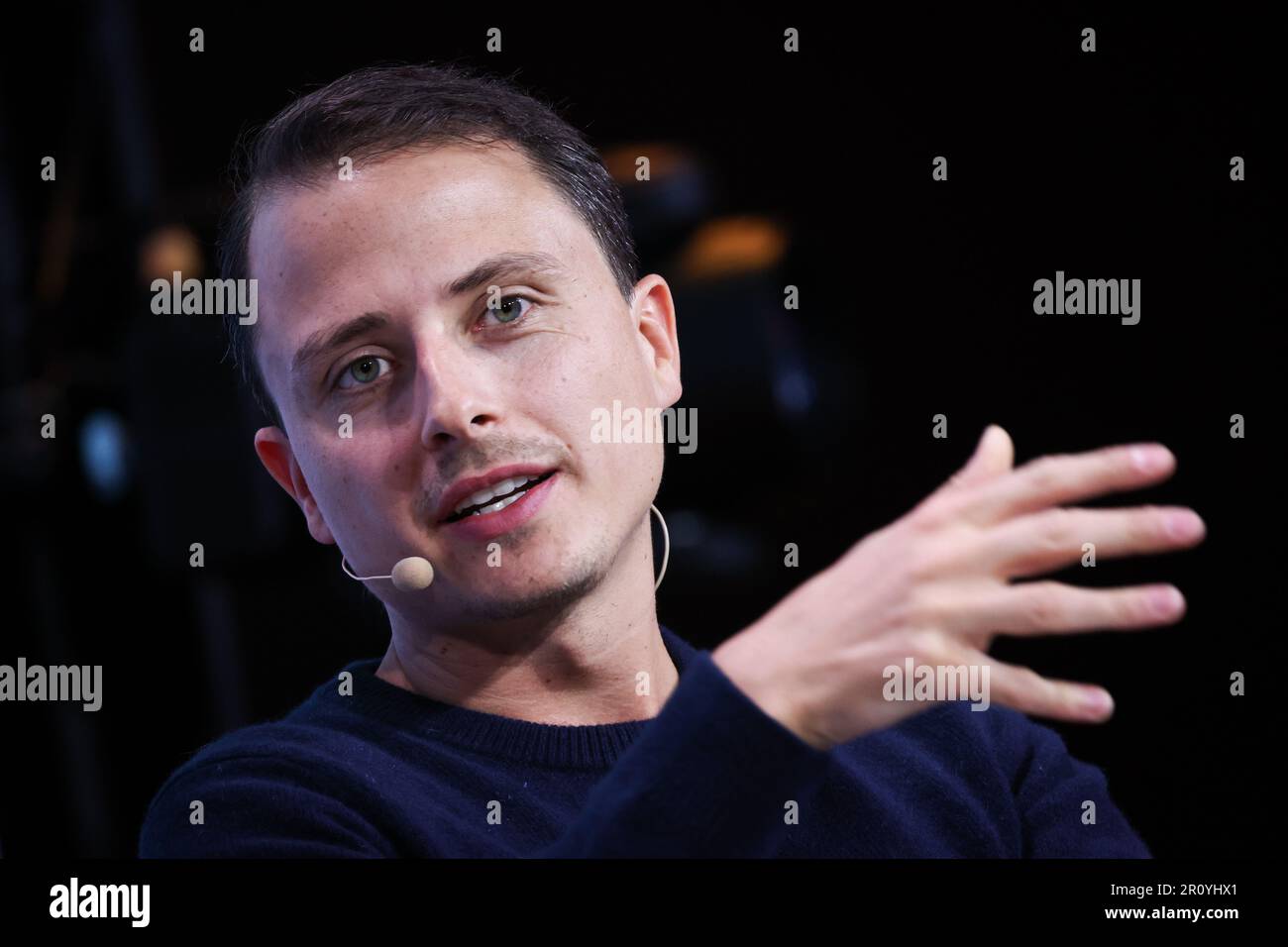 Hamburg, Germany. 10th May, 2023. Christian Hecker, co-founder and CEO ...