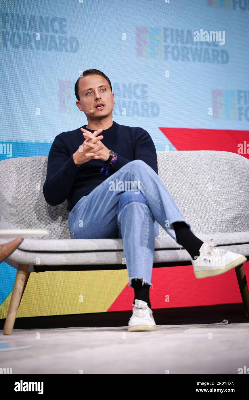 Hamburg, Germany. 10th May, 2023. Christian Hecker, co-founder and CEO ...