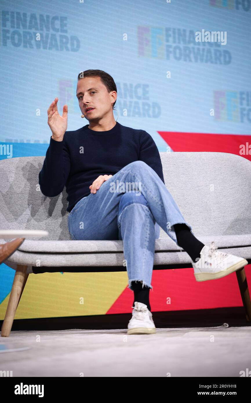 Hamburg, Germany. 10th May, 2023. Christian Hecker, co-founder and CEO ...