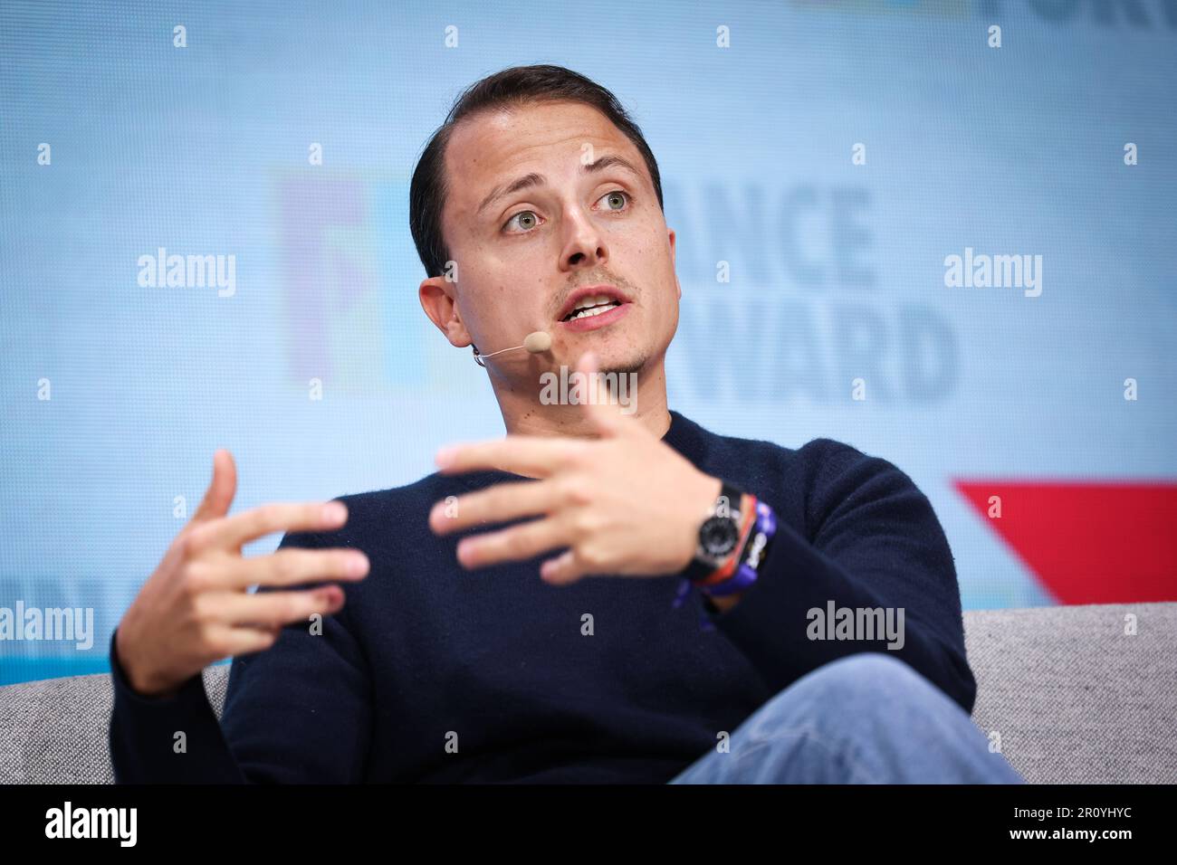 Hamburg, Germany. 10th May, 2023. Christian Hecker, co-founder and CEO ...