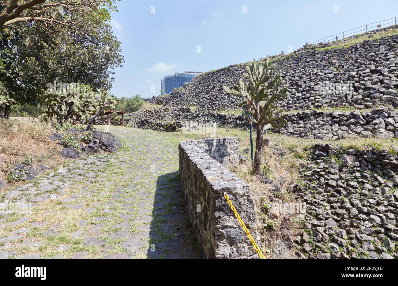 The Circular Pyramid of Cuicuilco to the South of Mexico City Predates ...