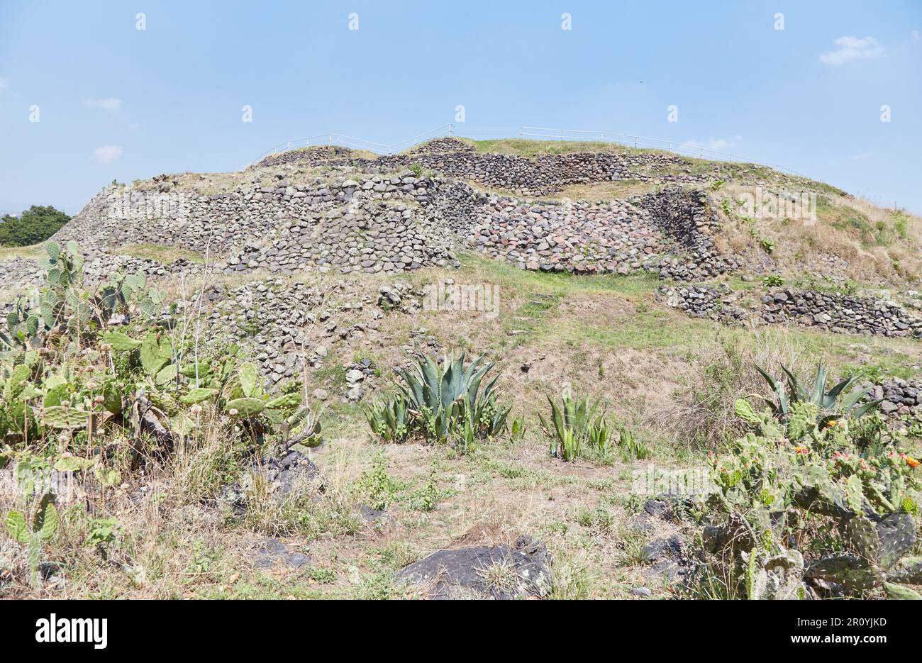 The Circular Pyramid of Cuicuilco to the South of Mexico City Predates ...