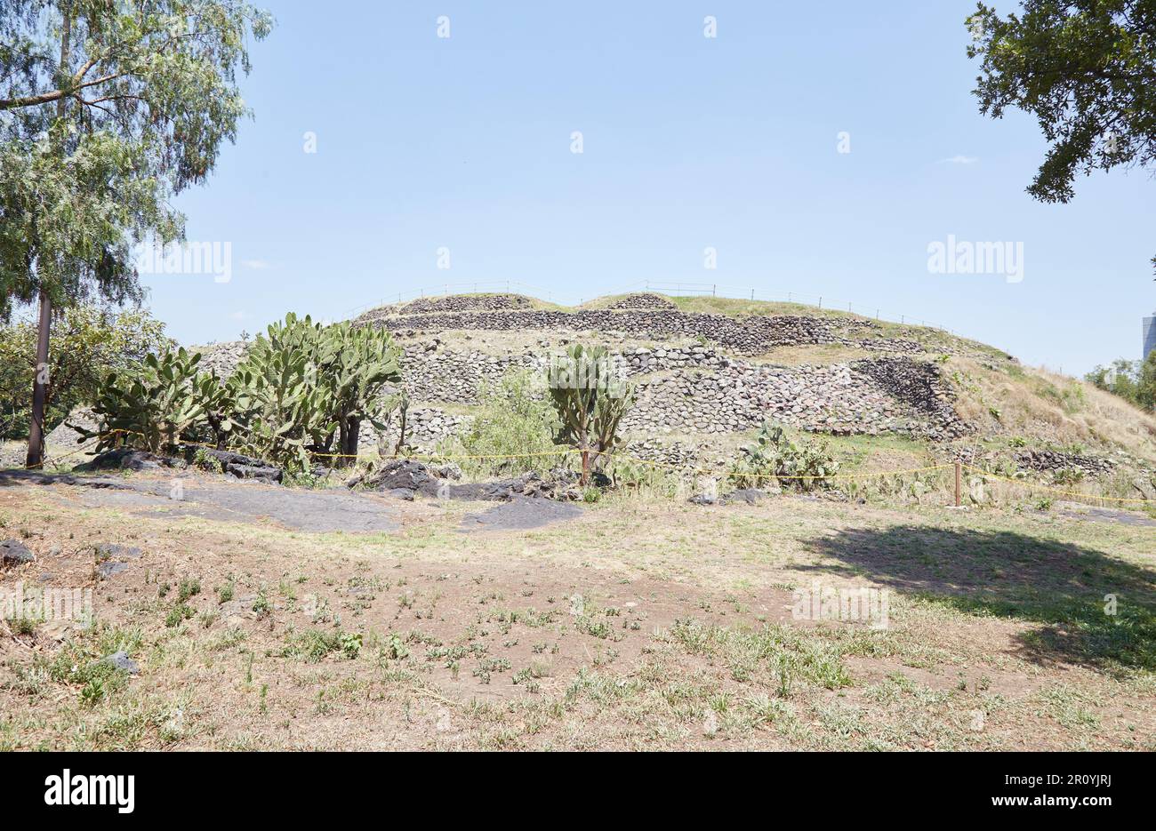 The Circular Pyramid of Cuicuilco to the South of Mexico City Predates ...