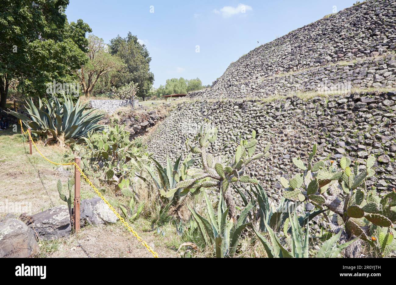 The Circular Pyramid of Cuicuilco to the South of Mexico City Predates ...