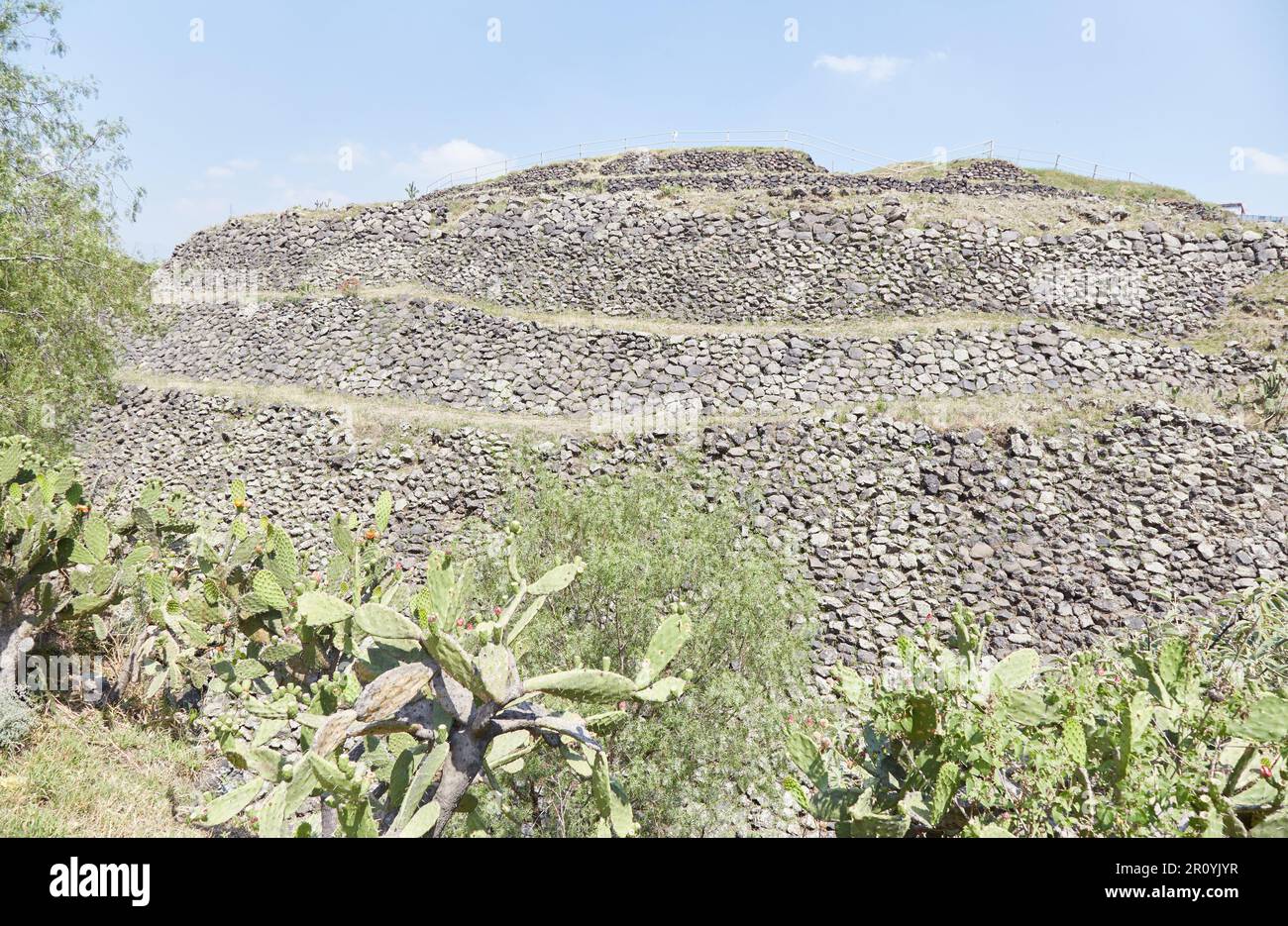 The Circular Pyramid of Cuicuilco to the South of Mexico City Predates ...