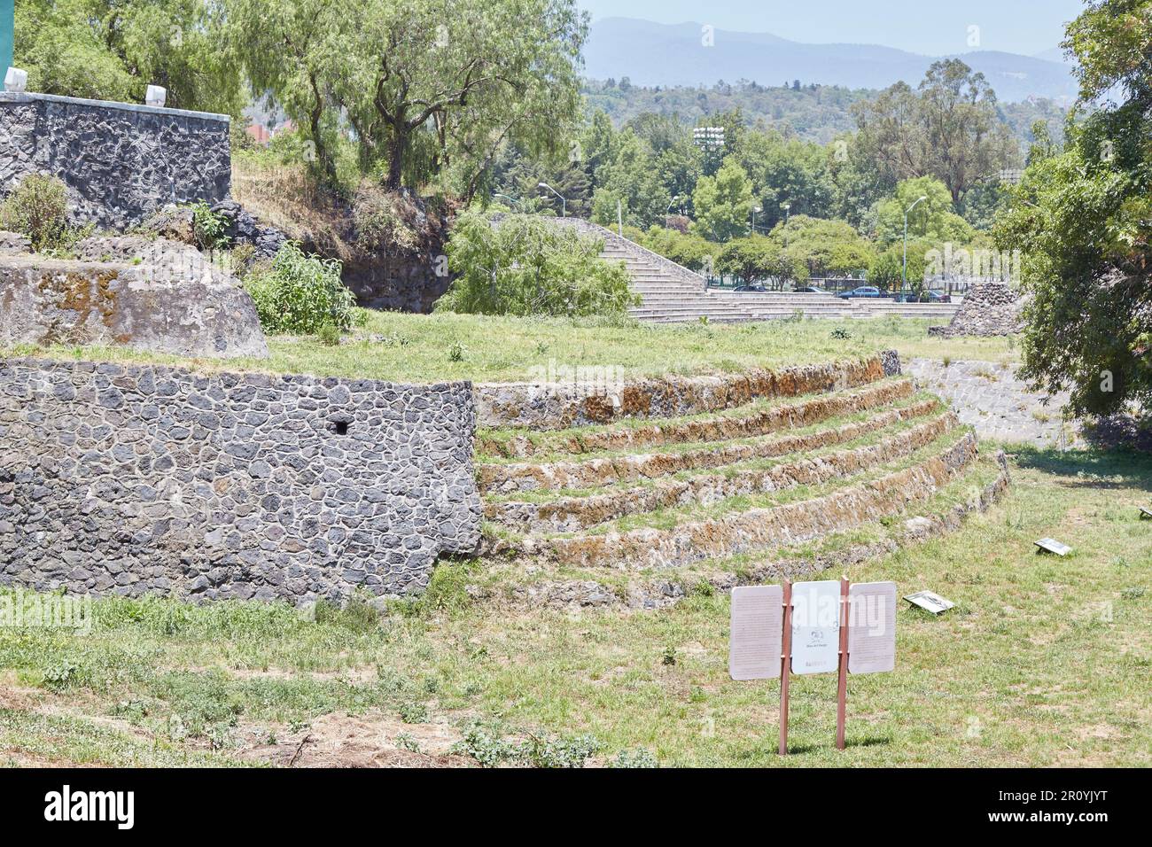The Circular Pyramid of Cuicuilco to the South of Mexico City Predates ...