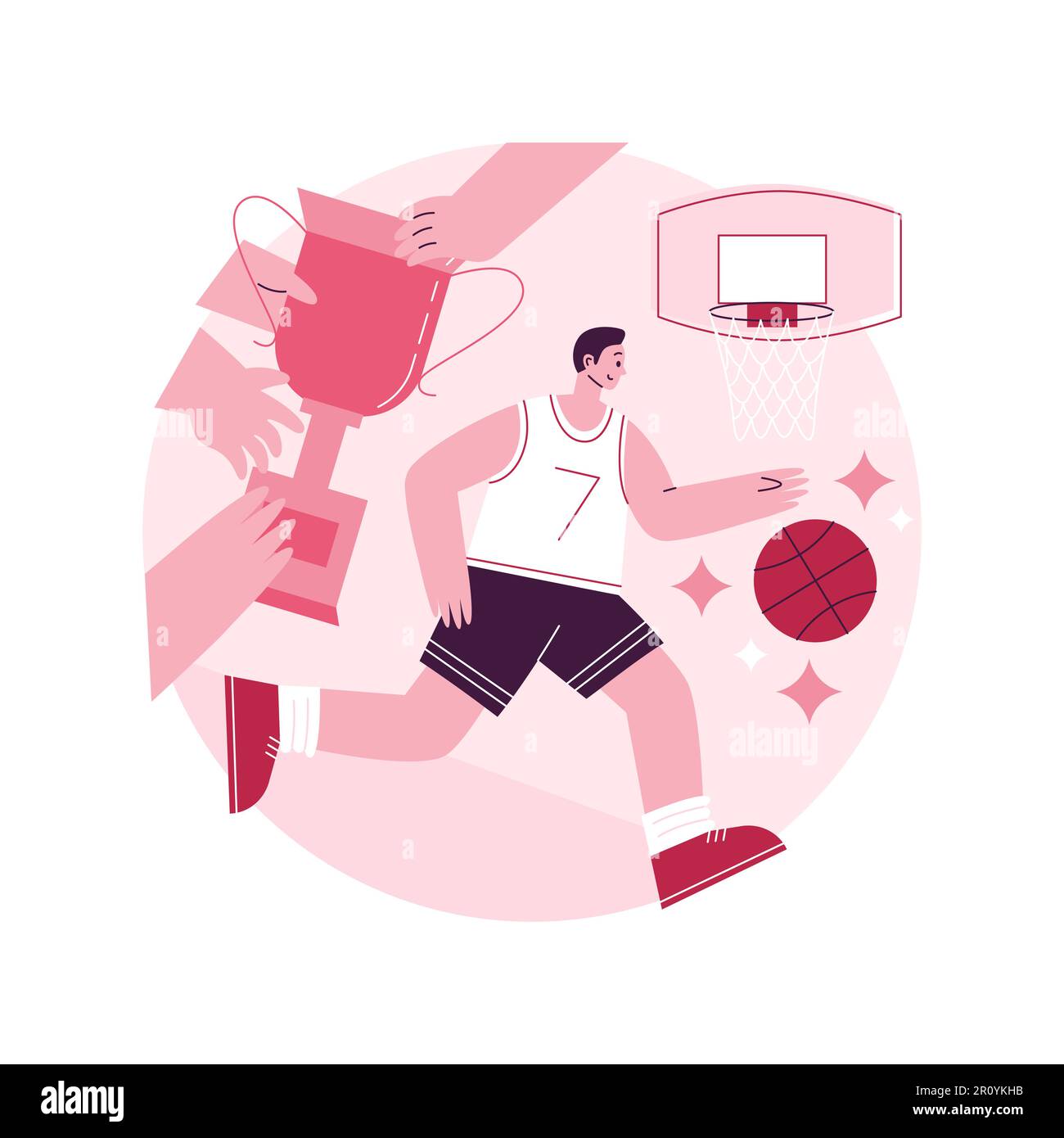 American college basketball player Stock Vector Images - Alamy