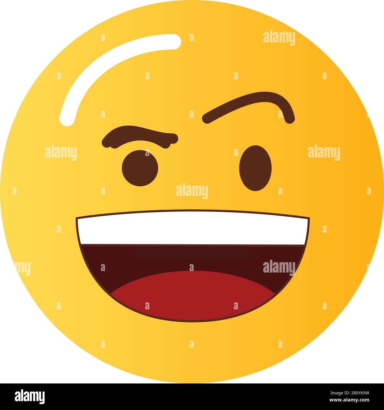 Raised Eyebrow Emoticon