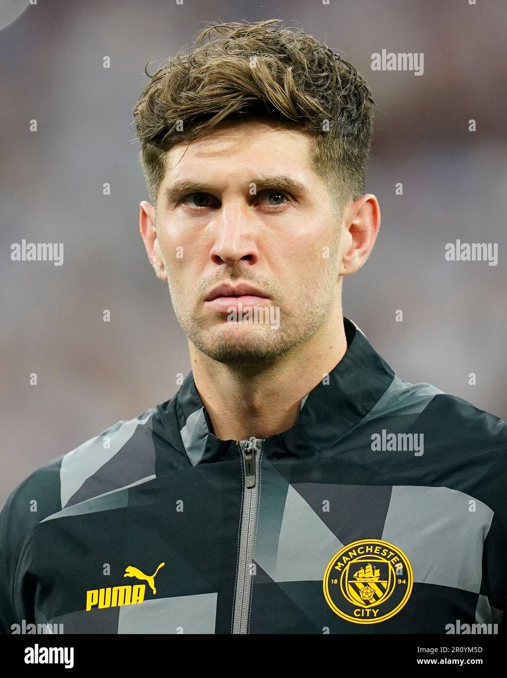 Madrid, Spain. May 9, 2023, John Stones of Manchester City during the ...
