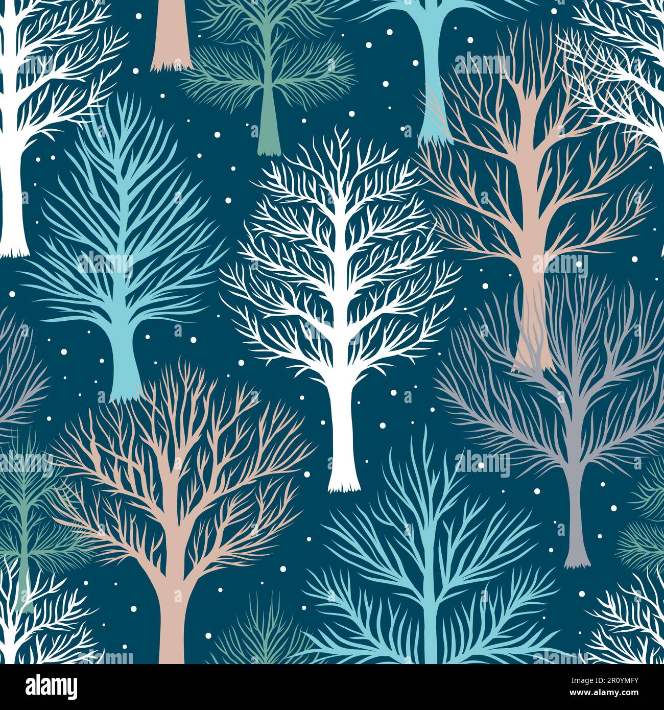 Wildlife trees Stock Vector Images - Alamy