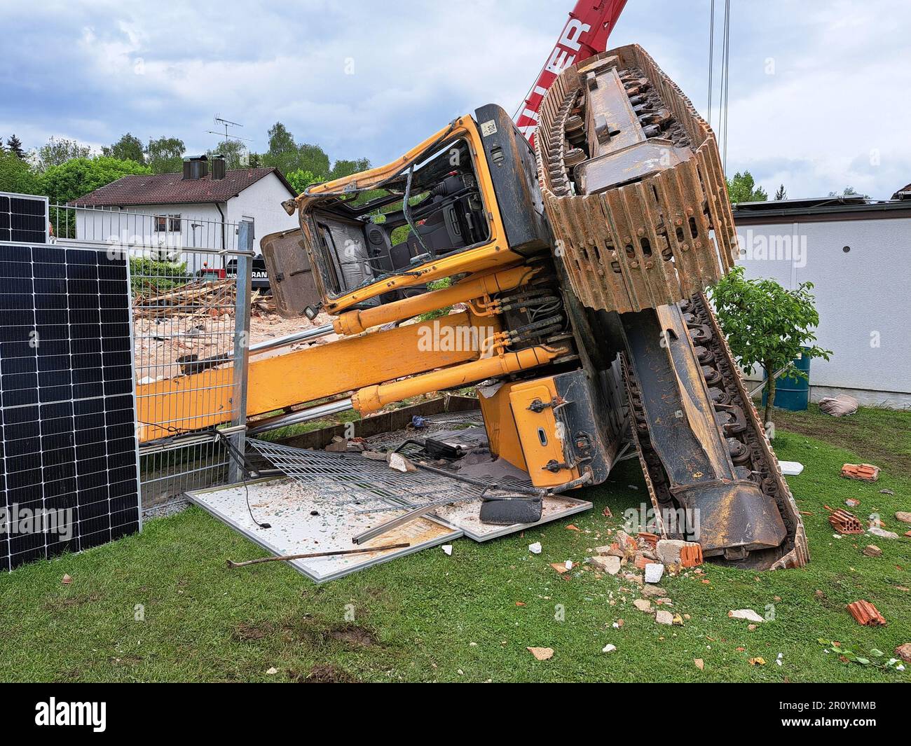 Tipped slightly hi-res stock photography and images - Alamy