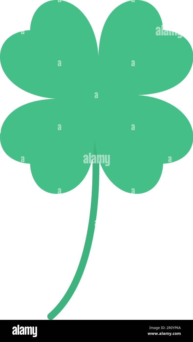 Four Leaf Clover icon vector image. Suitable for mobile apps, web apps ...