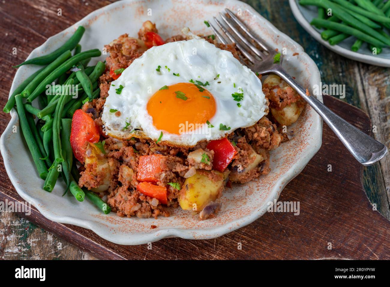 Corned beef hash green hi-res stock photography and images - Alamy