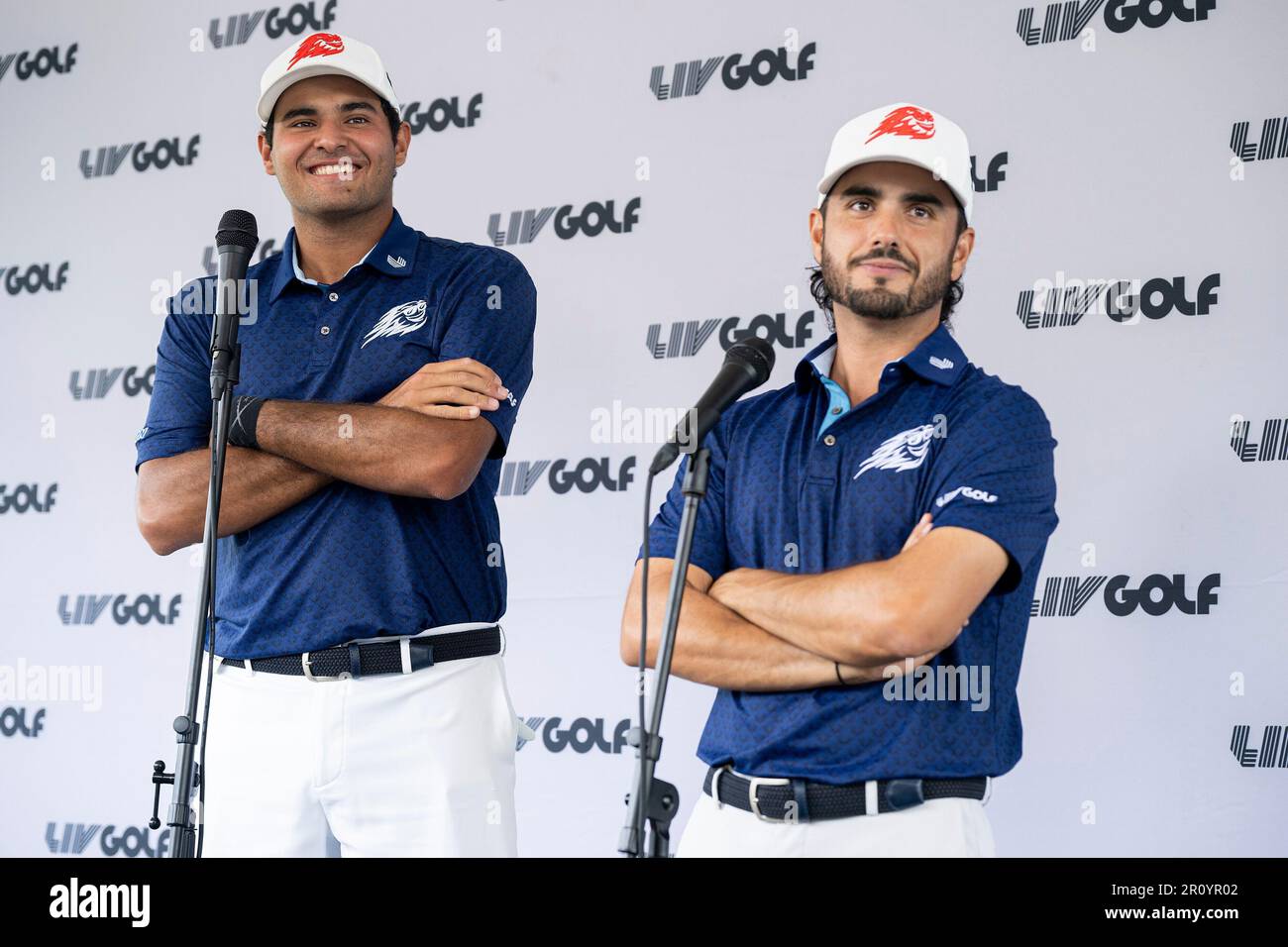 Eugenio Chacarra of Fireballs GC and Abraham Ancer of Fireballs GC ...