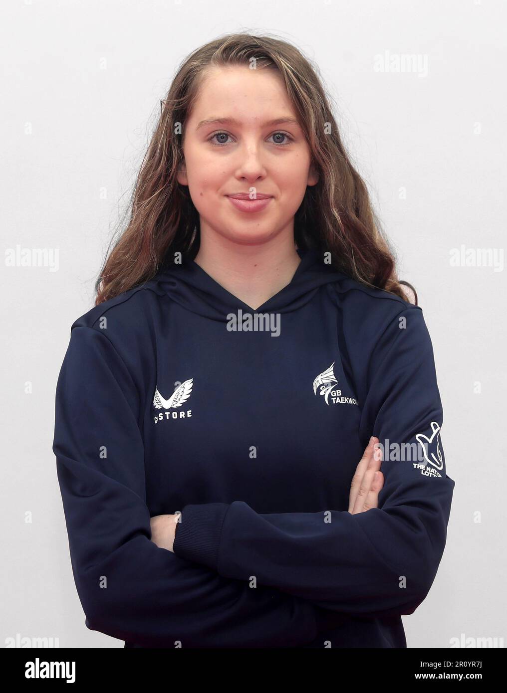 Phoenix Goodman poses for photographers during a media day at the ...