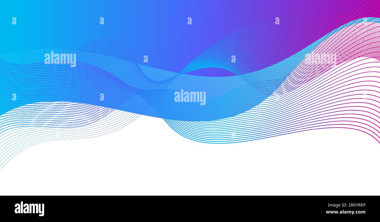 Pink wavy line neon Stock Vector Images - Alamy