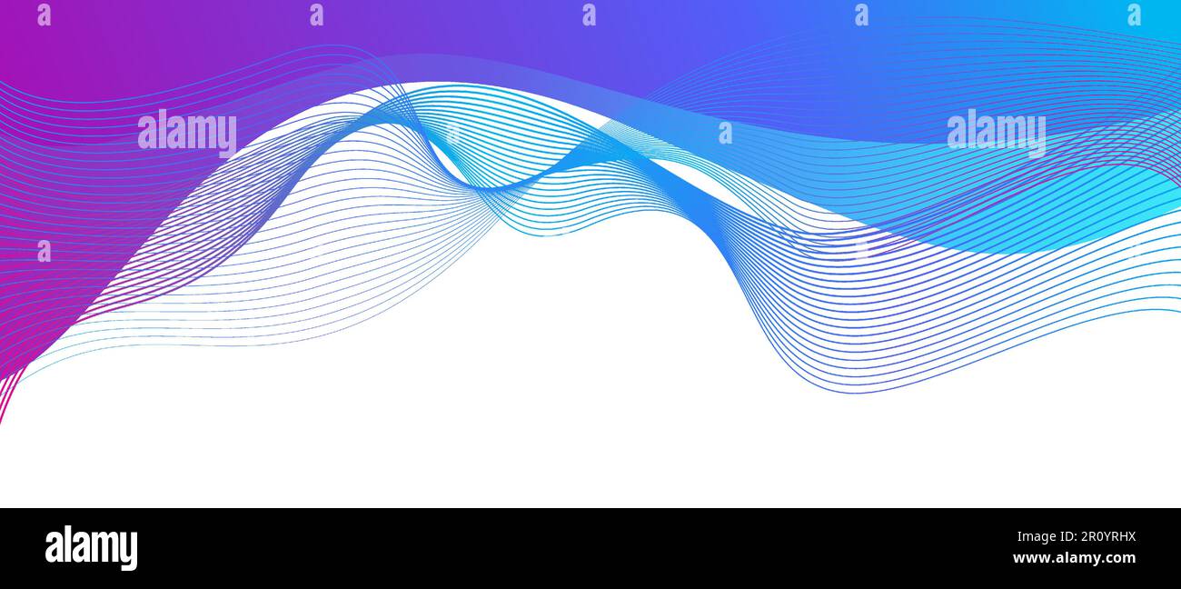 Pink wavy line neon Stock Vector Images - Alamy