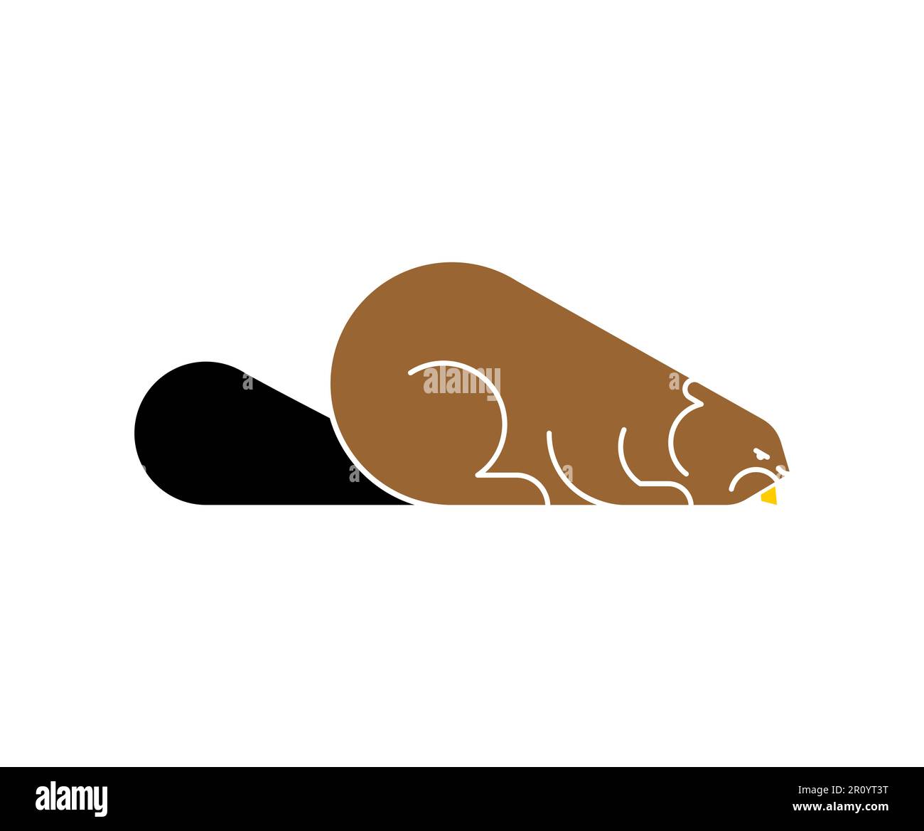 Beaver icon sign isolated. Animal Vector illustration Stock Vector ...