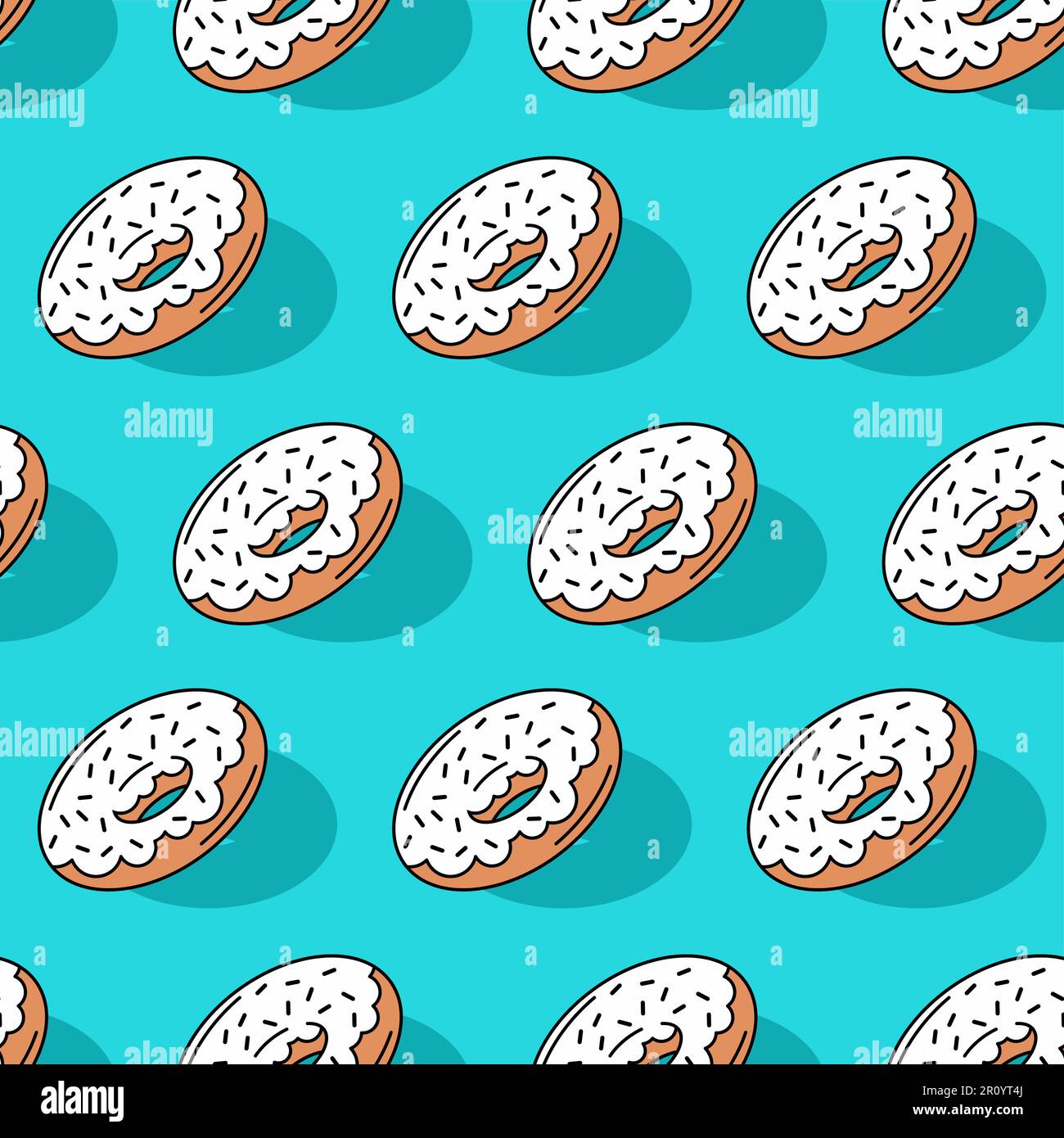 Candy sprinkle glaze background Stock Vector Images - Alamy