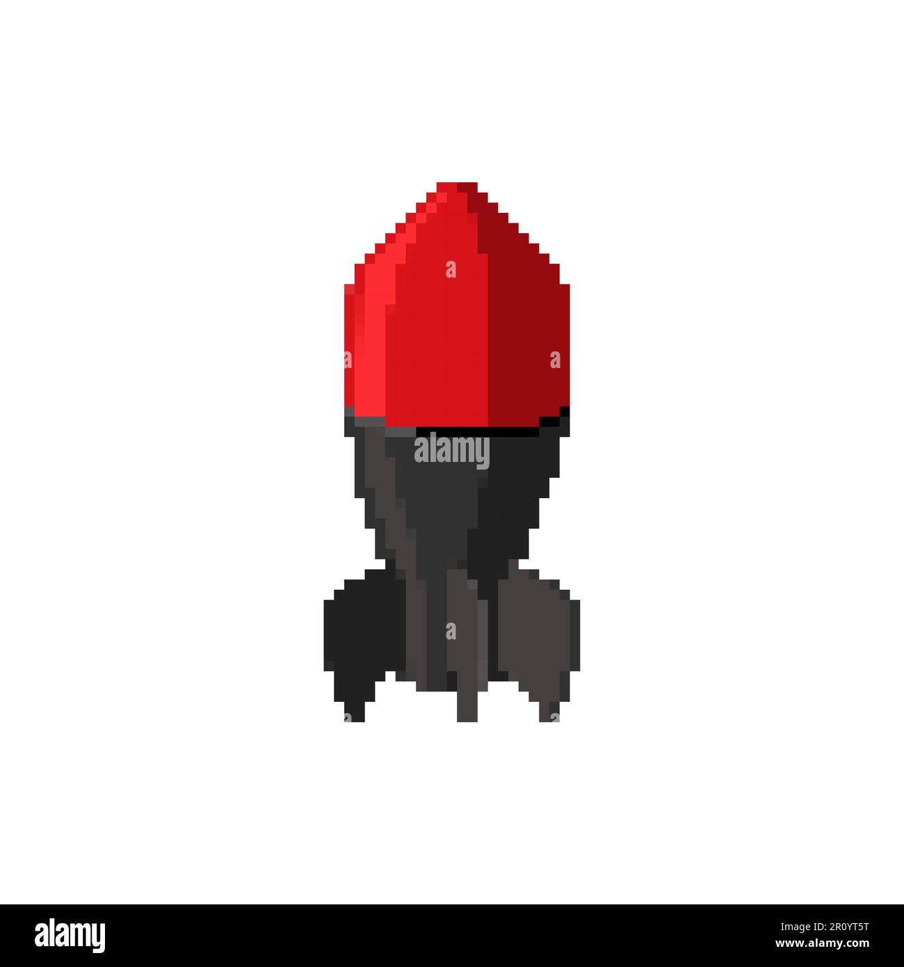 Torpedo pixel art isolated. Nuclear bomb 8 bit. pixelated Vector illustration Stock Vector Image ...