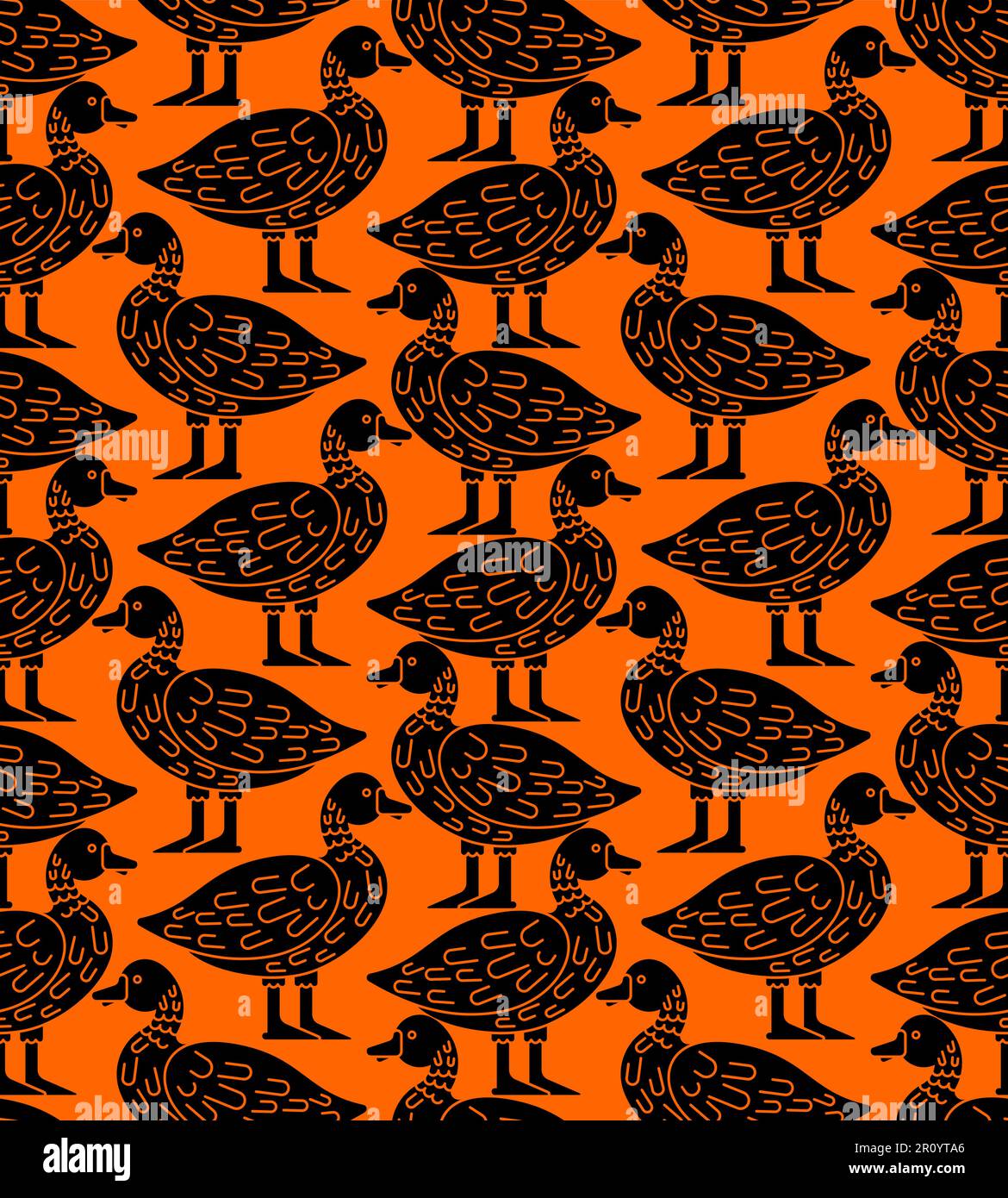 Duck pattern seamless. Drake background. Baby fabric texture Stock ...