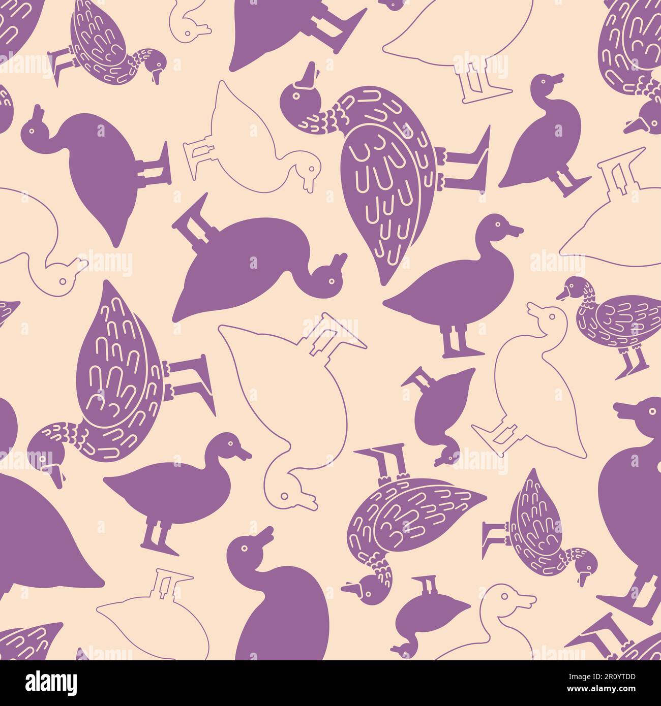 Duck pattern seamless. Drake background. Baby fabric texture Stock ...