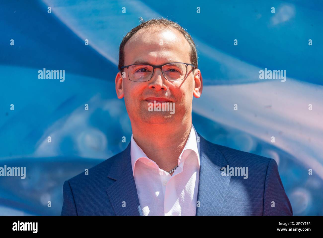 Puidoux, Switzerland. 05th Oct, 2023. Jerome Wüthrich, director of AVIA ...