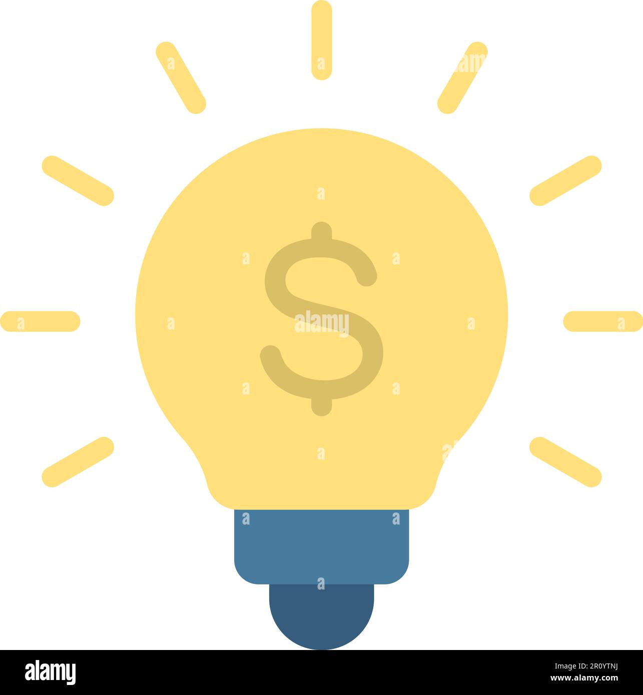 Idea icon vector image. Suitable for mobile apps, web apps and print ...