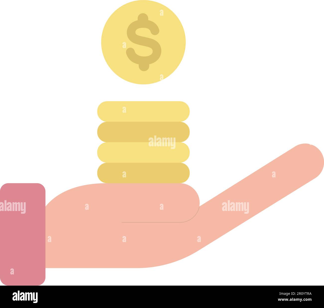 Income icon vector image. Suitable for mobile apps, web apps and print ...