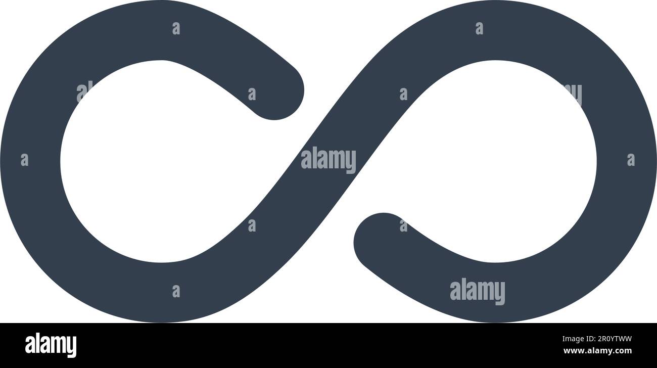 Infinity icon vector image. Suitable for mobile apps, web apps and ...