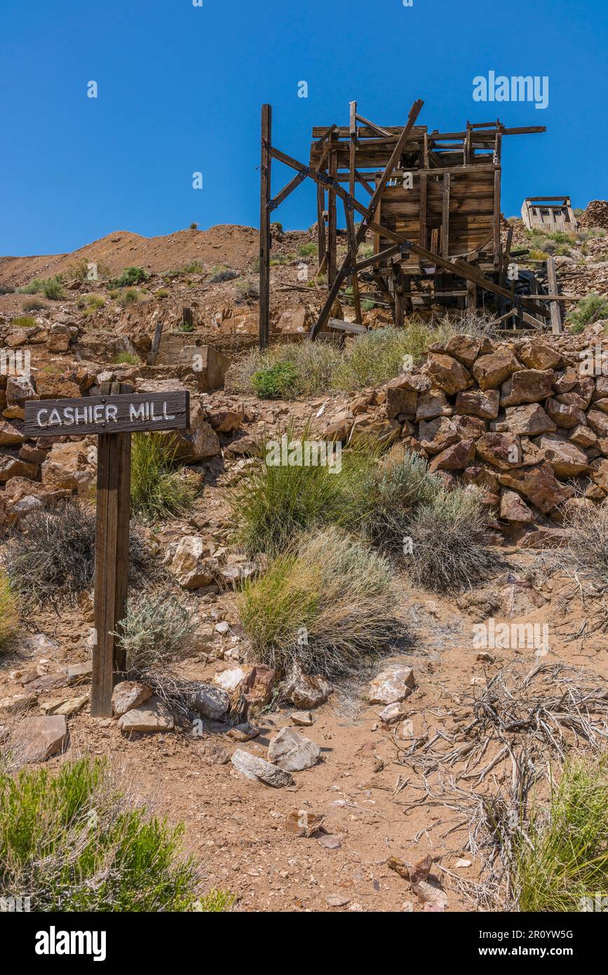 The Cashier Mill site consists of the remains of former gold processing ...
