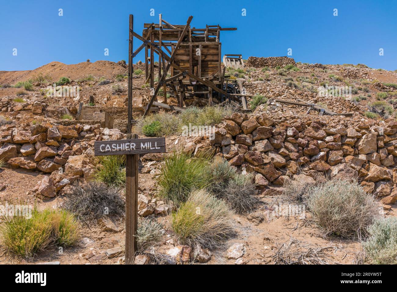 The Cashier Mill site consists of the remains of former gold processing ...