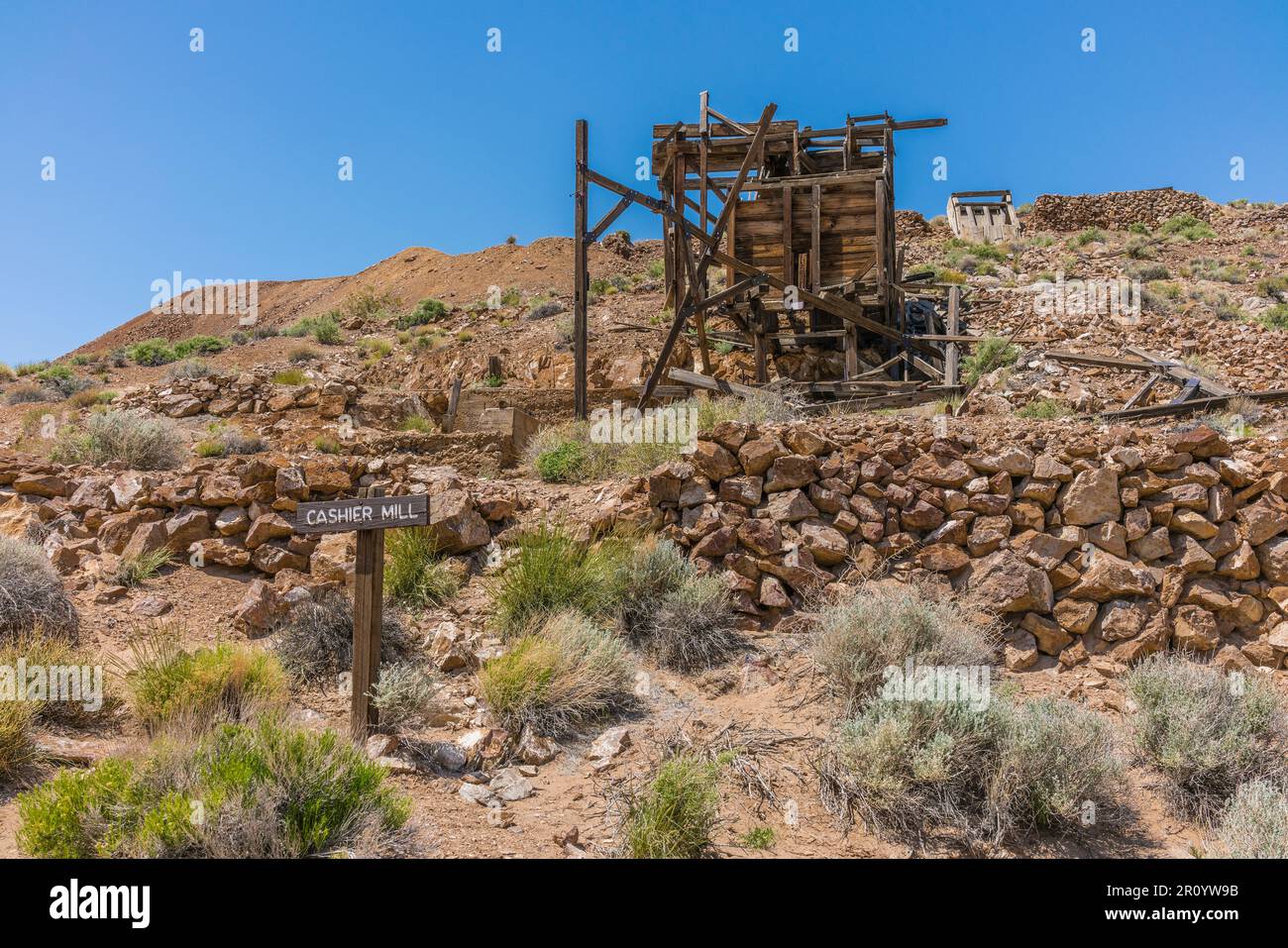 The Cashier Mill site consists of the remains of former gold processing ...