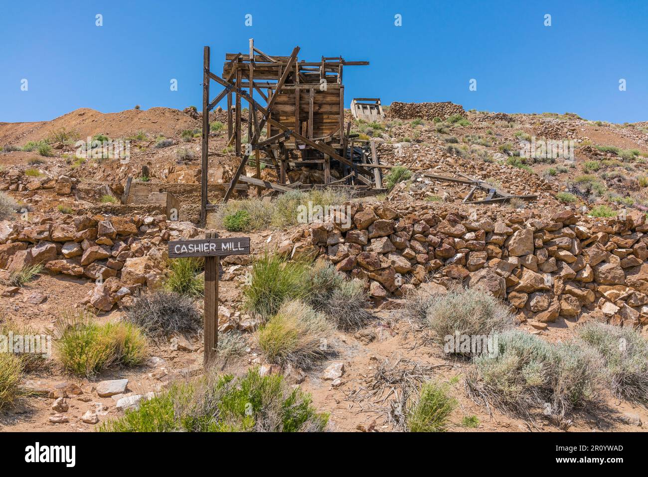 The Cashier Mill site consists of the remains of former gold processing ...