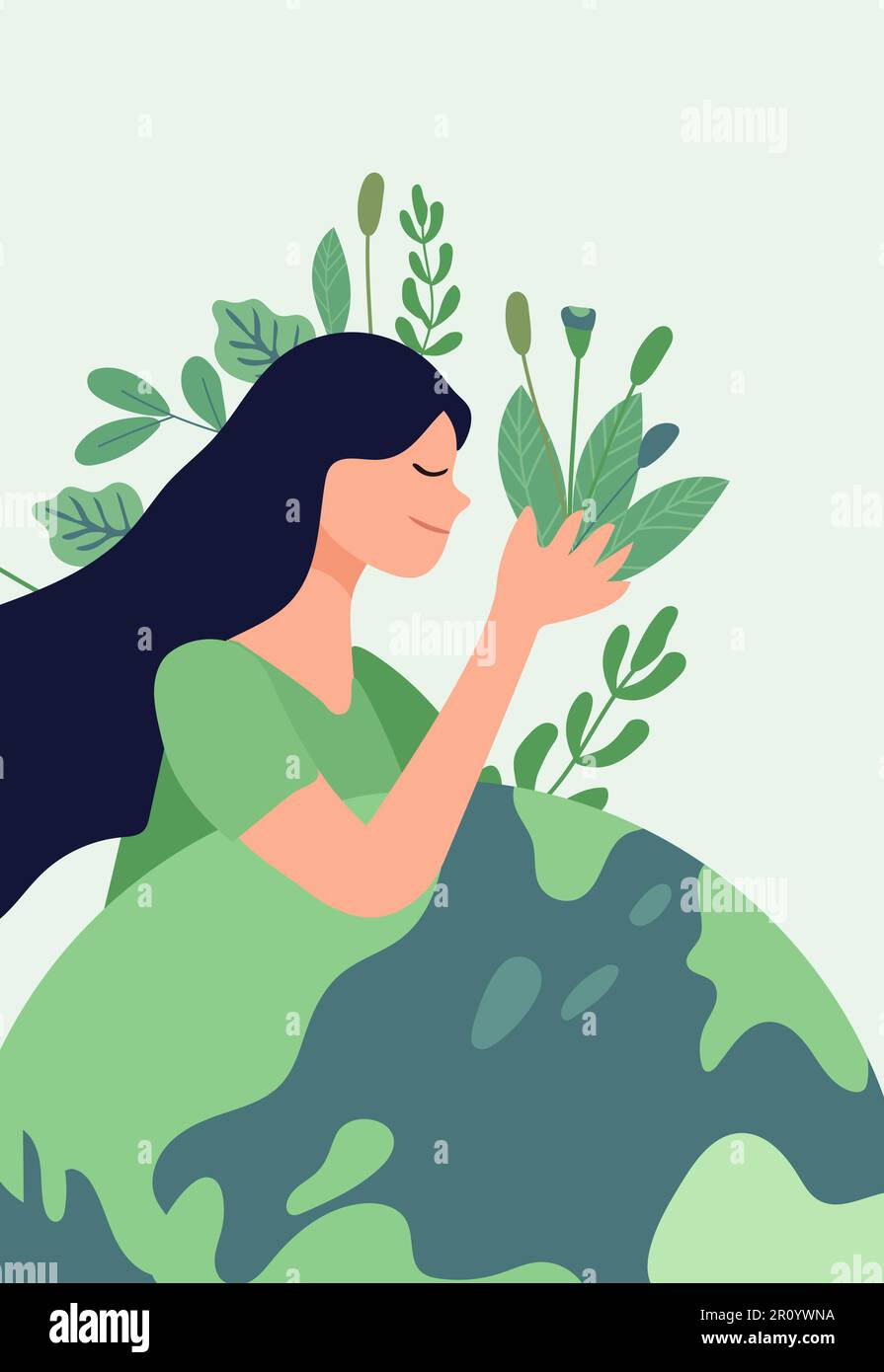 Hands Cradling The Globe Expressing A Profound Respect And Care For