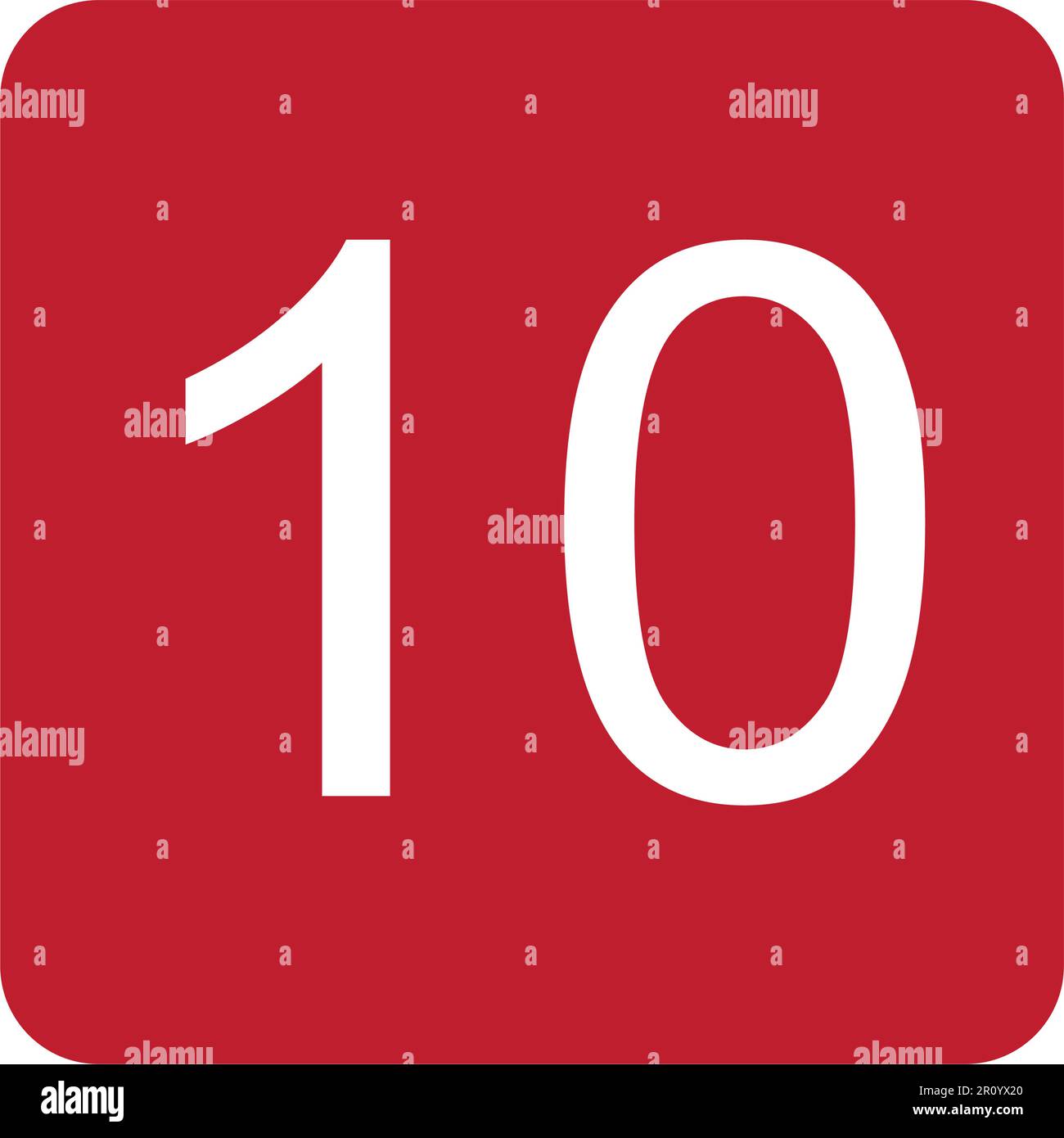 Keycap: 10 icon vector image. Suitable for mobile apps, web apps and print media Stock Vector ...