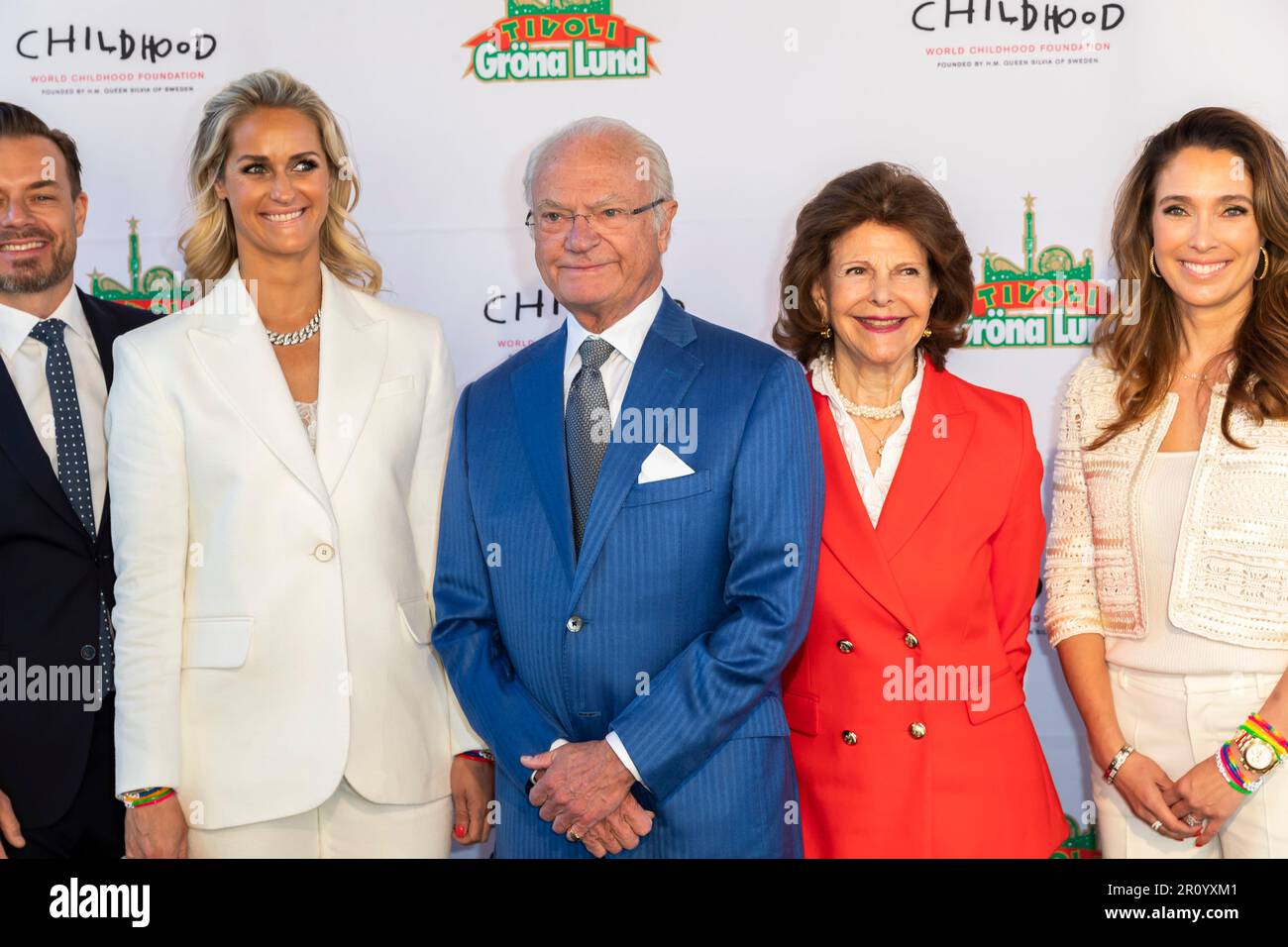 Lovisa de Geer, King Carl Gustaf, Queen Silvia, Louise Thott Gottlieb ...